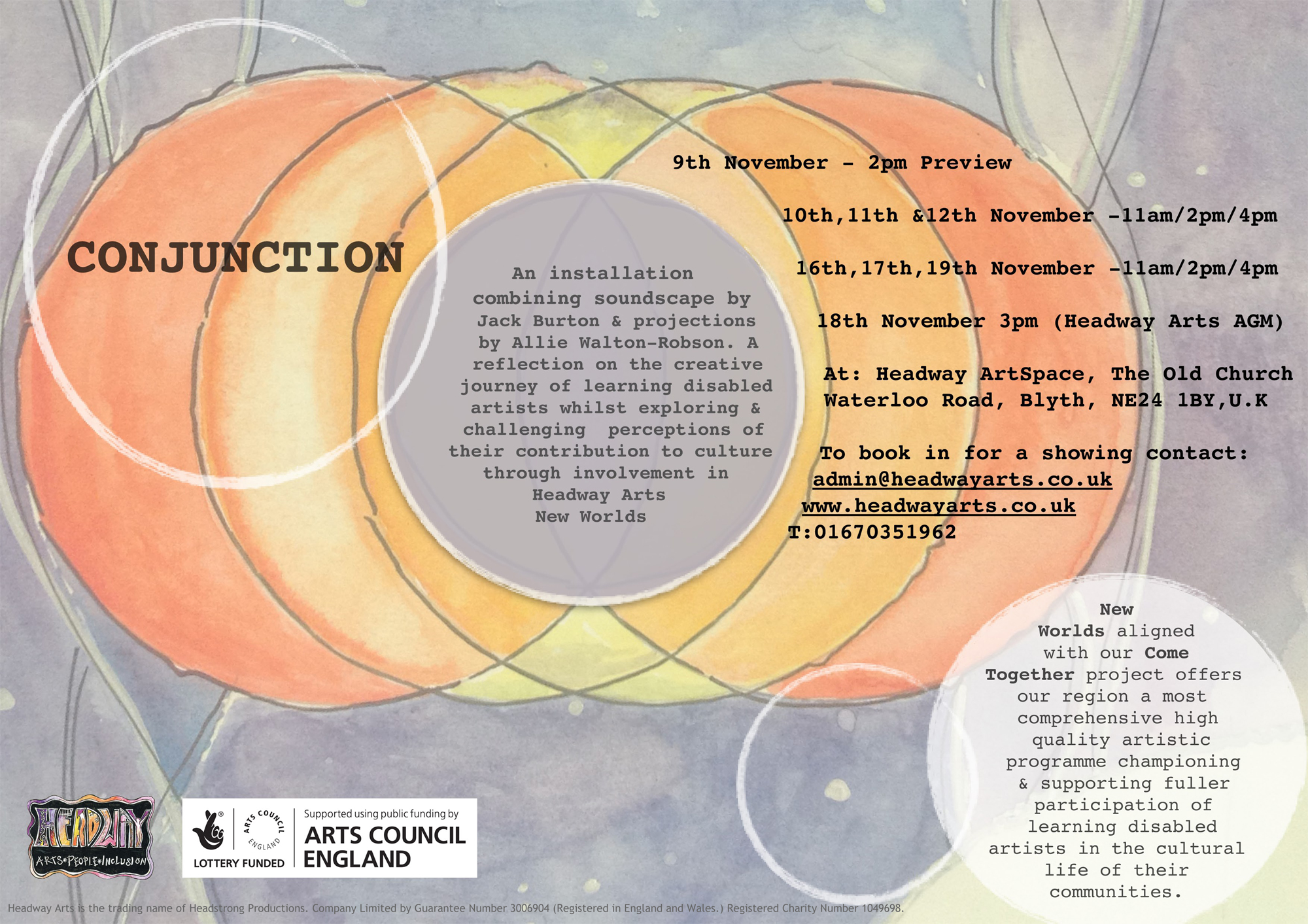 Conjunction: Art Installation – Headway Arts